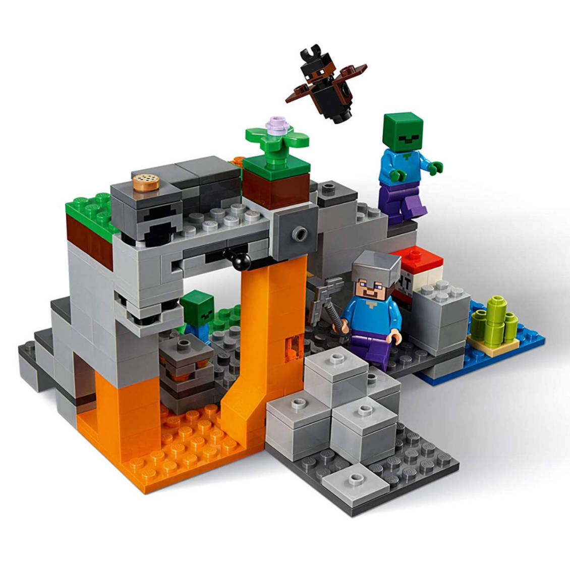 LEGO Minecraft 21141 - Zombiehöhle - Klemmbausteine