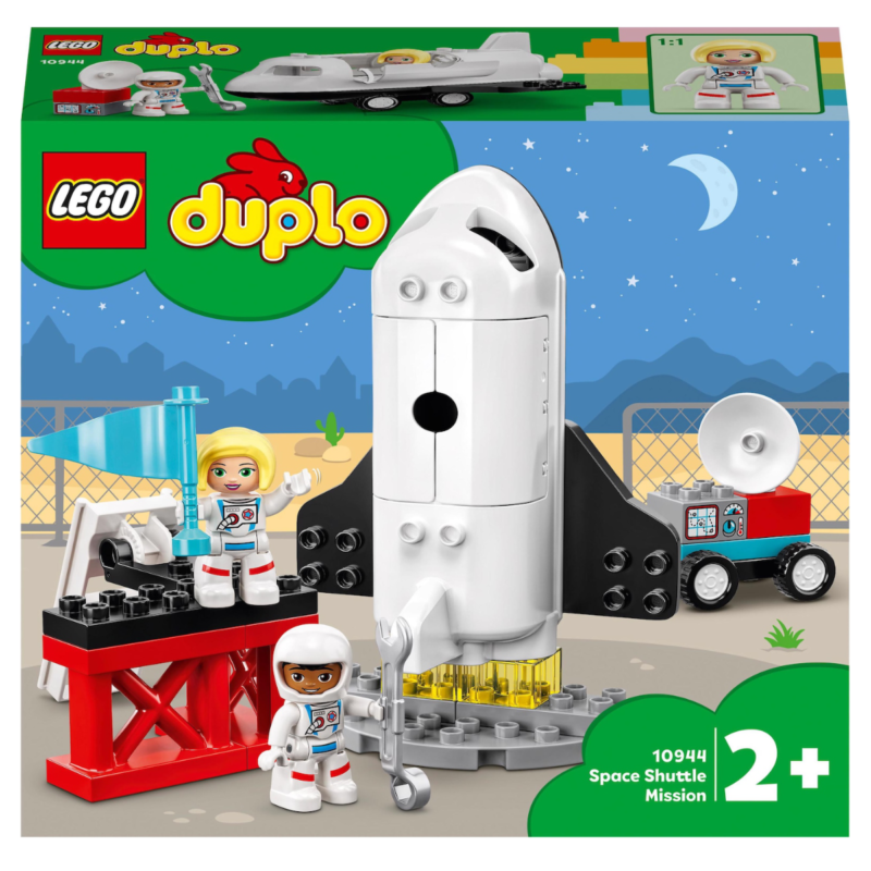 LEGO Duplo 10944 – Space Shuttle Weltraummission – Klemmbausteine ...