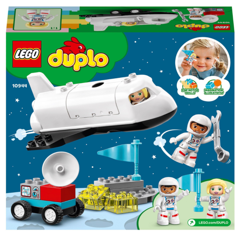 LEGO Duplo 10944 – Space Shuttle Weltraummission – Klemmbausteine ...