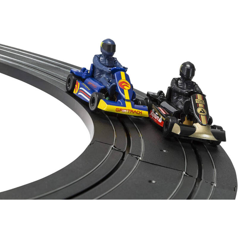 Micro Scalextric Race Karts 1:64 Slot Car Race Set