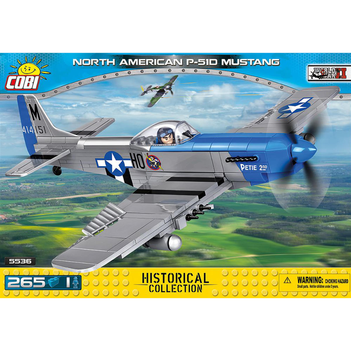 Cobi 5536- North American P-51D Mustang | Ludibrium